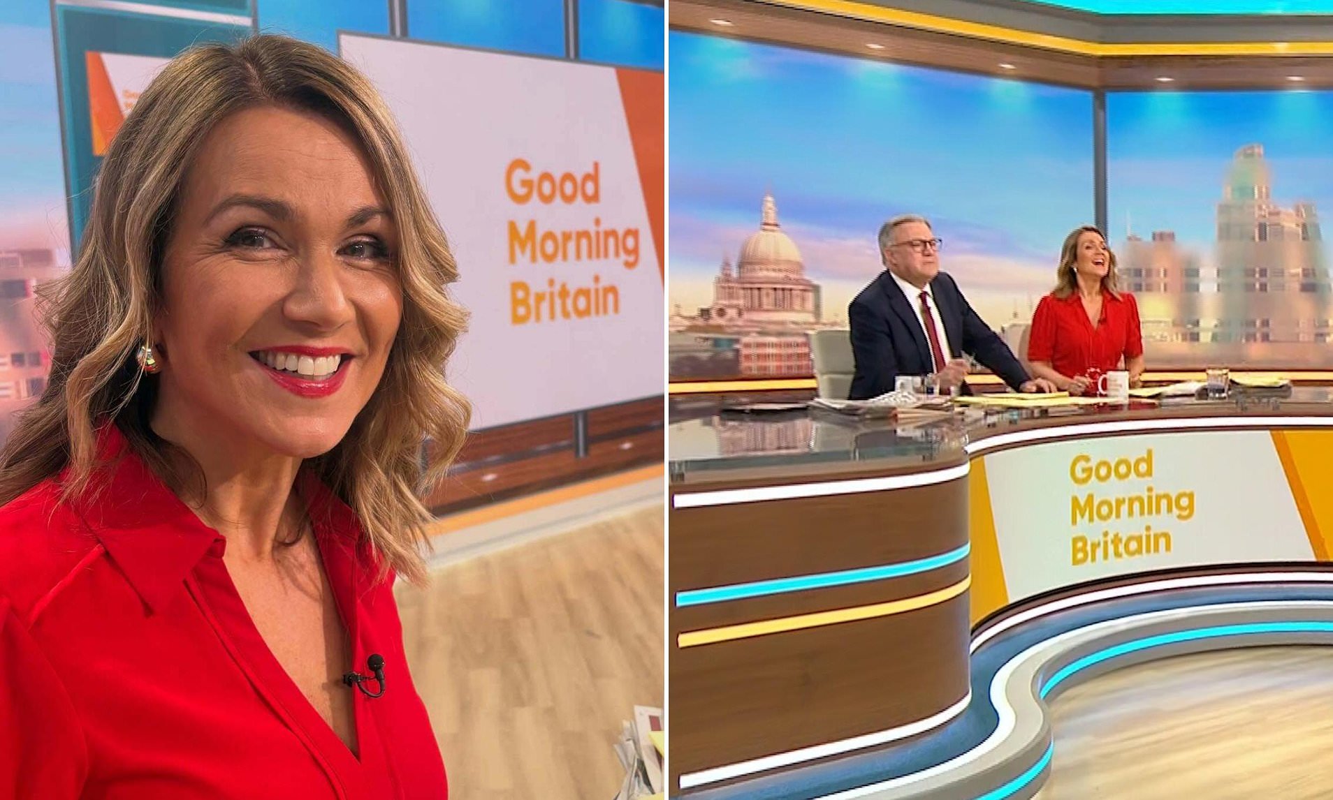 Susanna Reid hits back at criticism of 'cramped' new GMB set - but ITV ...