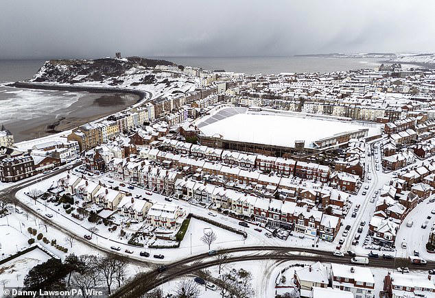Temperatures hit minus 12C in the south as snow and cold snap shut ...