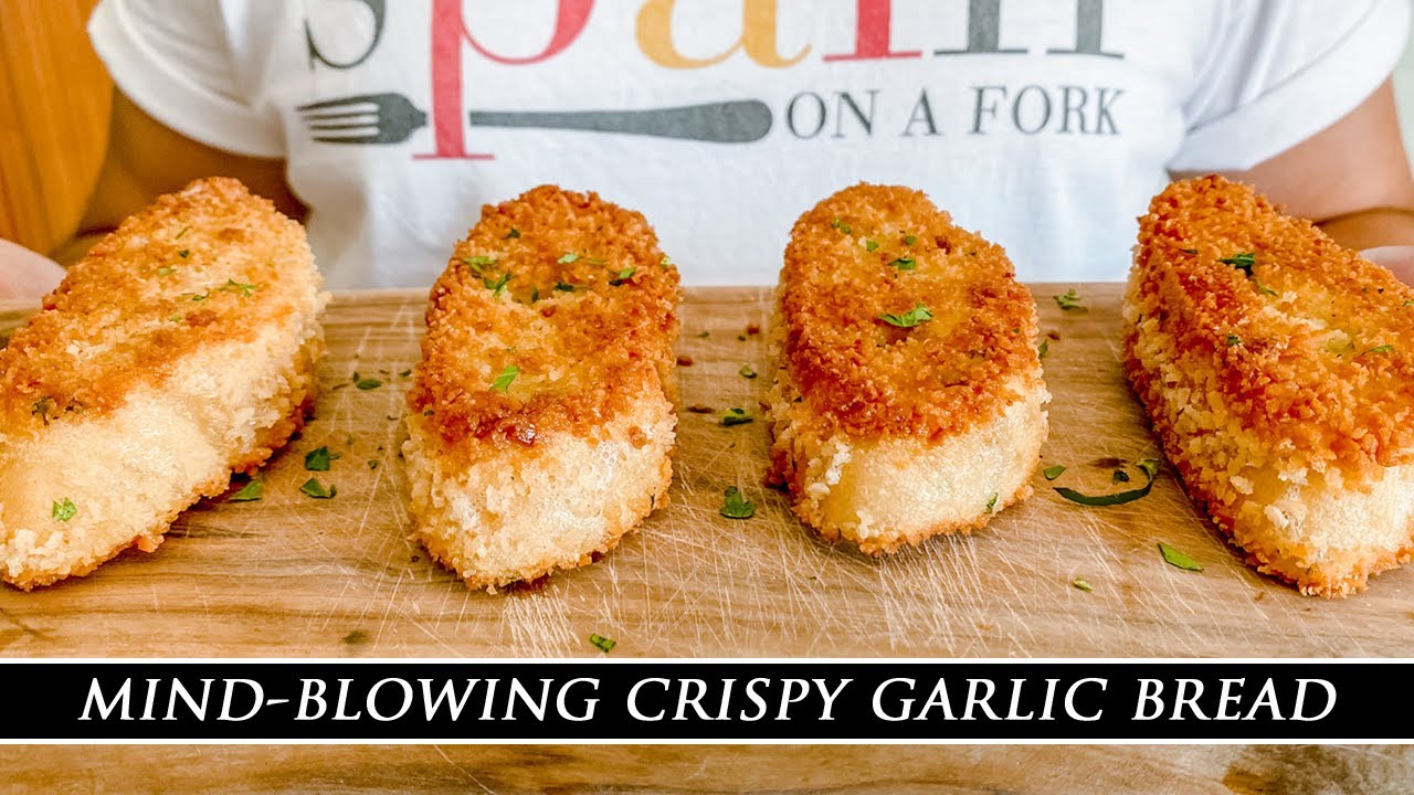 Crispy garlic bread recipe – taking garlic bread to the next level