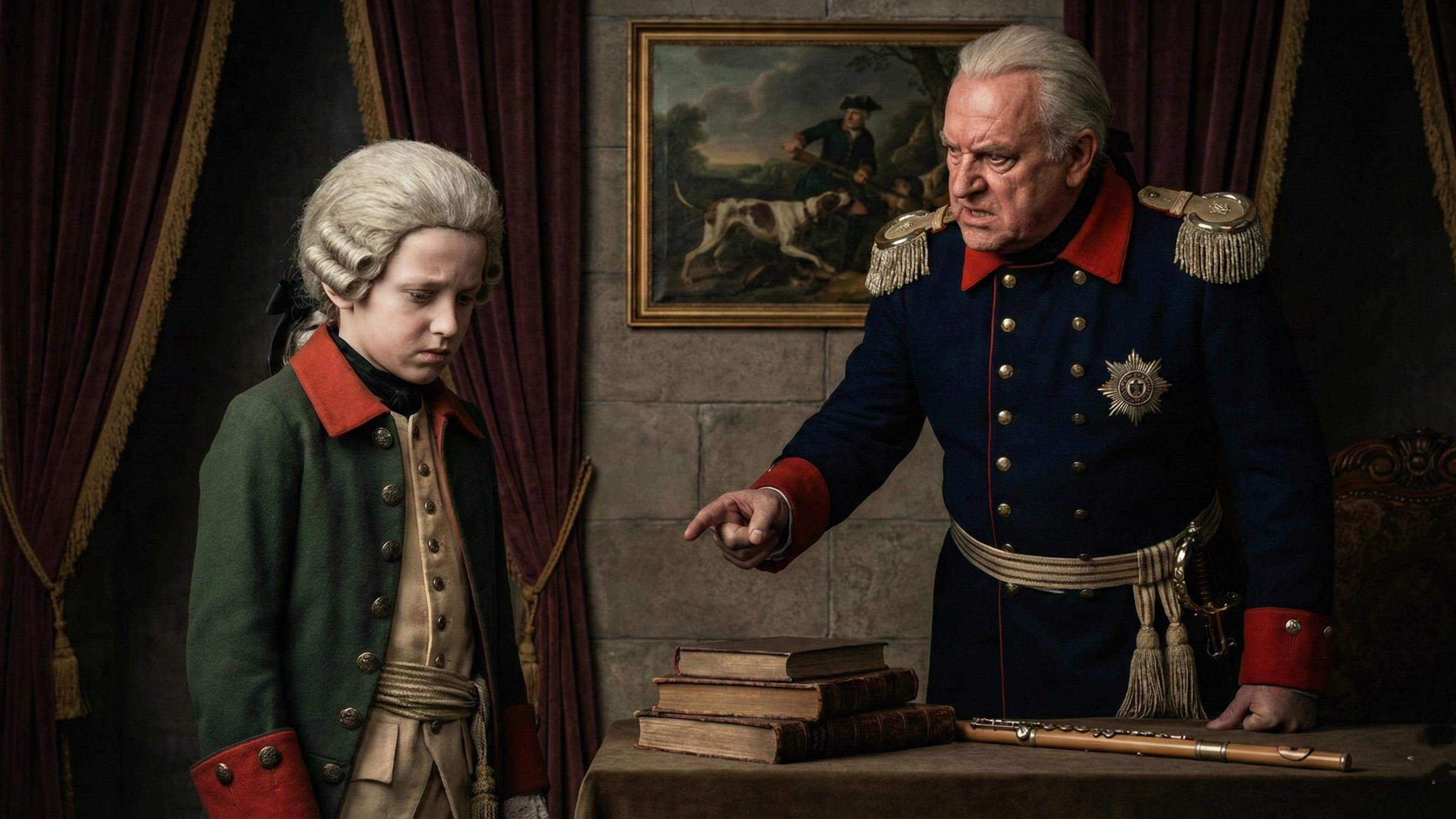 His father beat him, humiliated him, and tried to break him