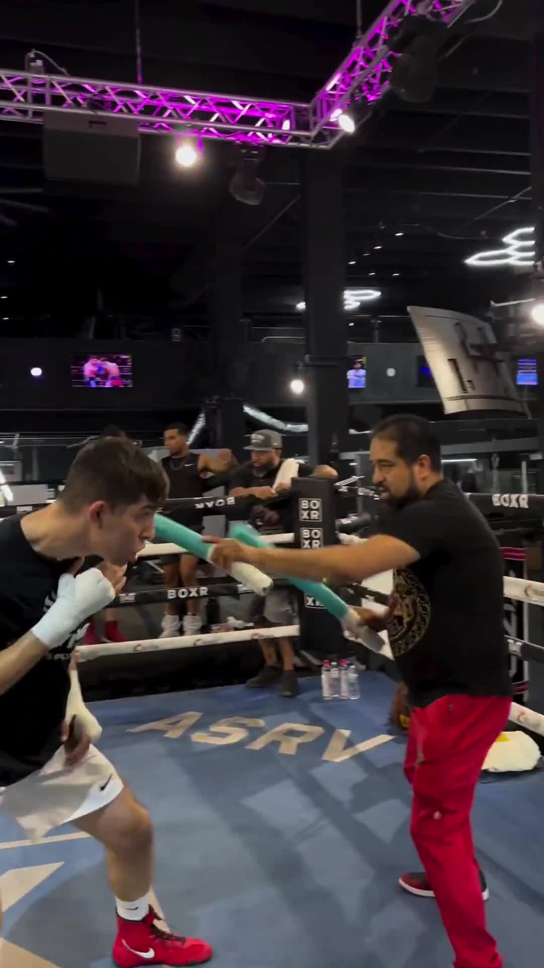 David Benavidez continues to show amazing head movement 👀