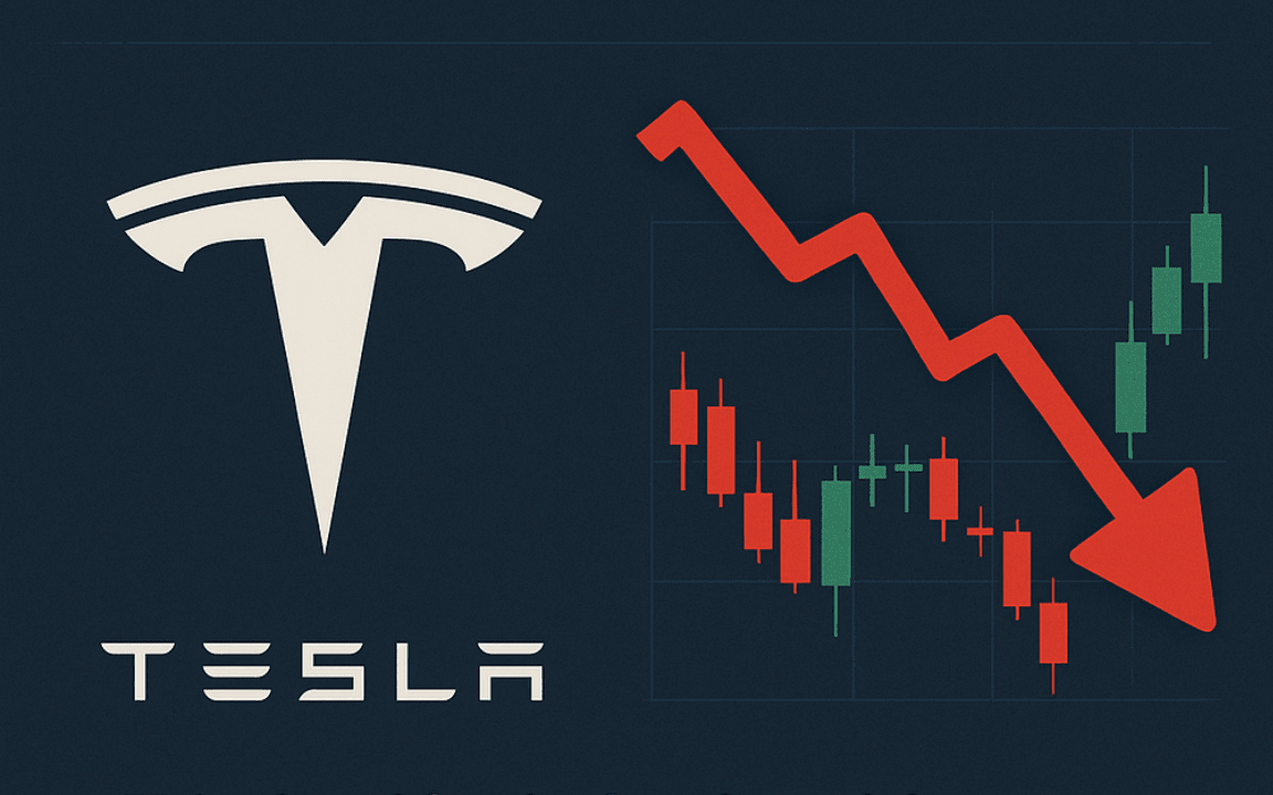 Tesla stock forms a rare bullish pattern as it faces a double whammy