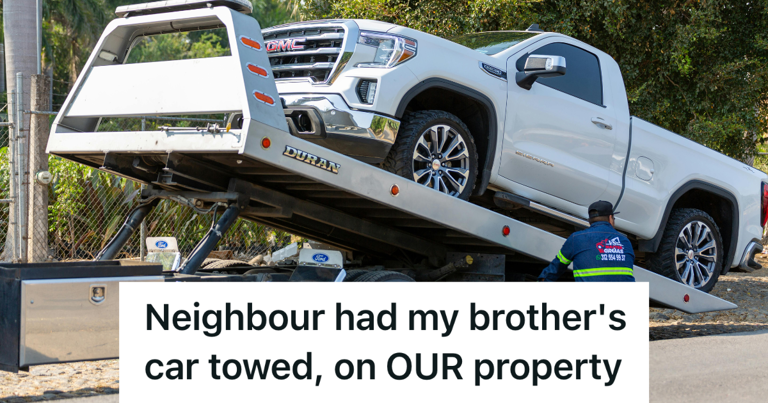 Entitled neighbor towed a deployed Marine’s car off his brother’s ...