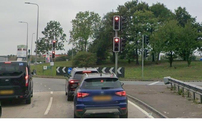 Delays on A47 at Eye roundabout in Peterborough caused by lorry fire