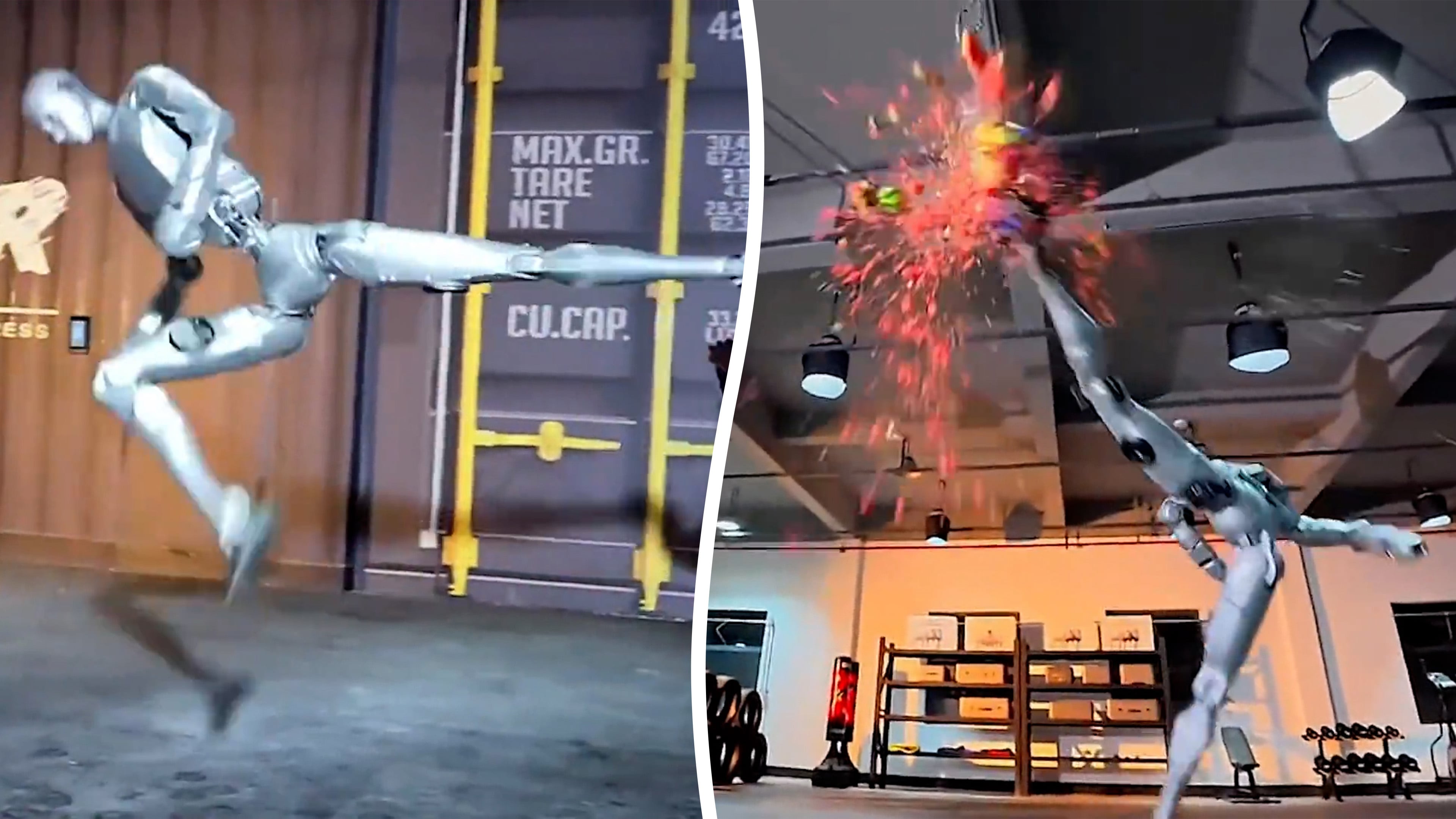 Unitree humanoid robot masters combat training in eastern China’s Zhejiang