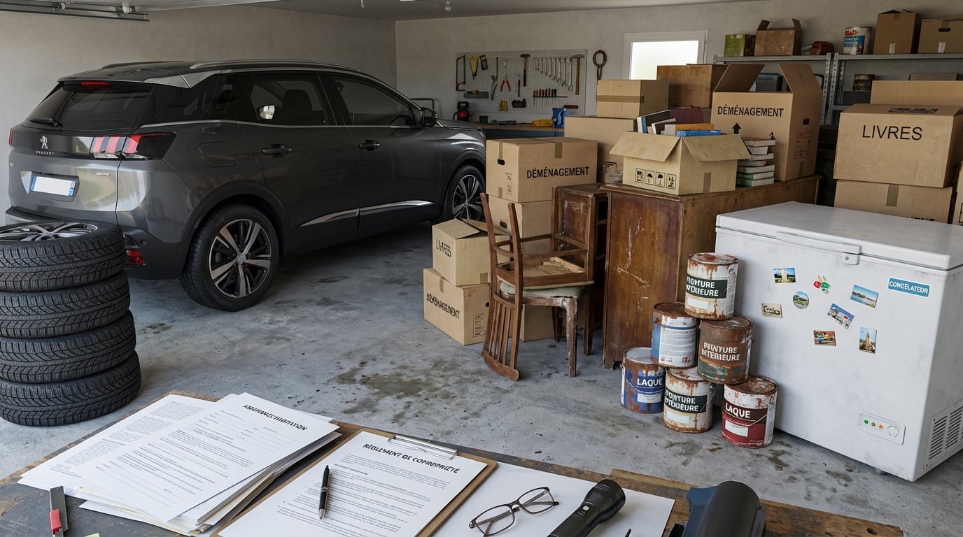 Garage : ces objets que vous y stockez sans le savoir et qui peuvent ...