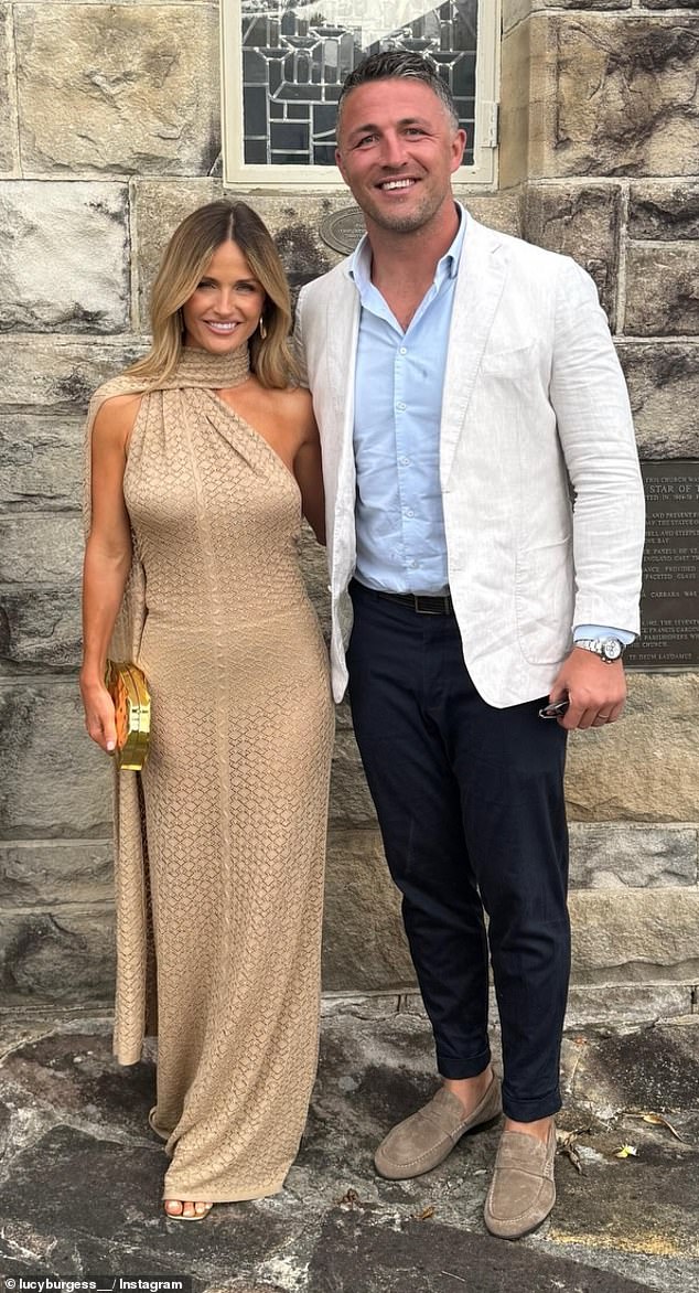 Sam and Luke Burgess steal the show at star-studded wedding