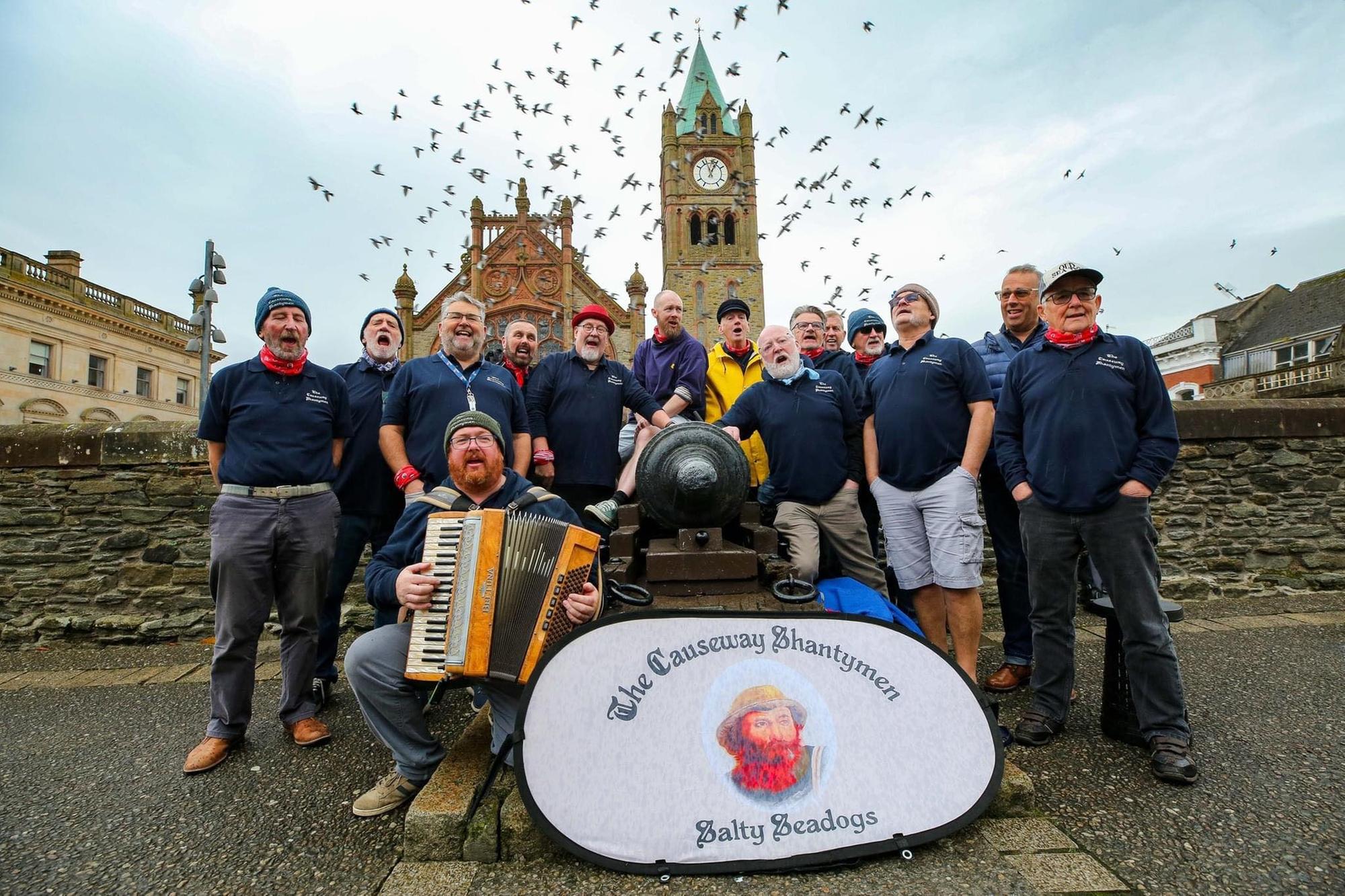 Causeway Shantymen set to record album of their songs