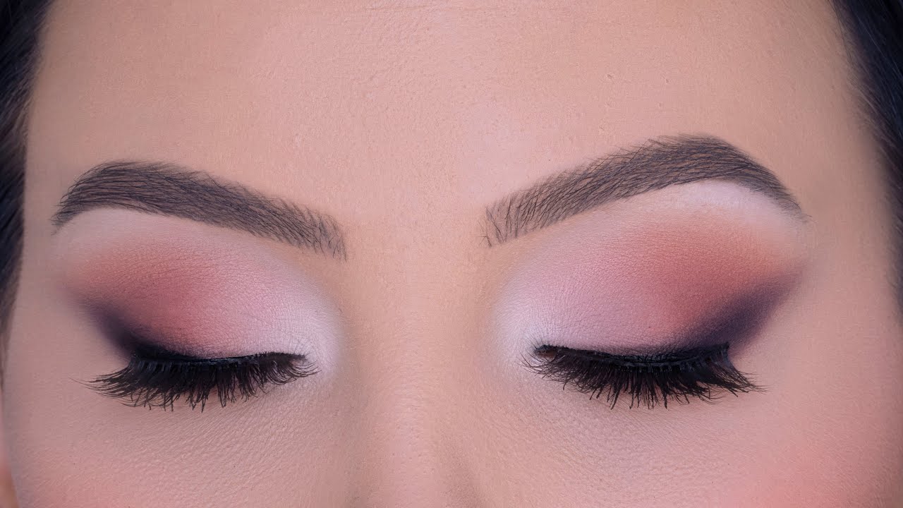 Smokey eyeliner & matte brown eyeshadow tutorial