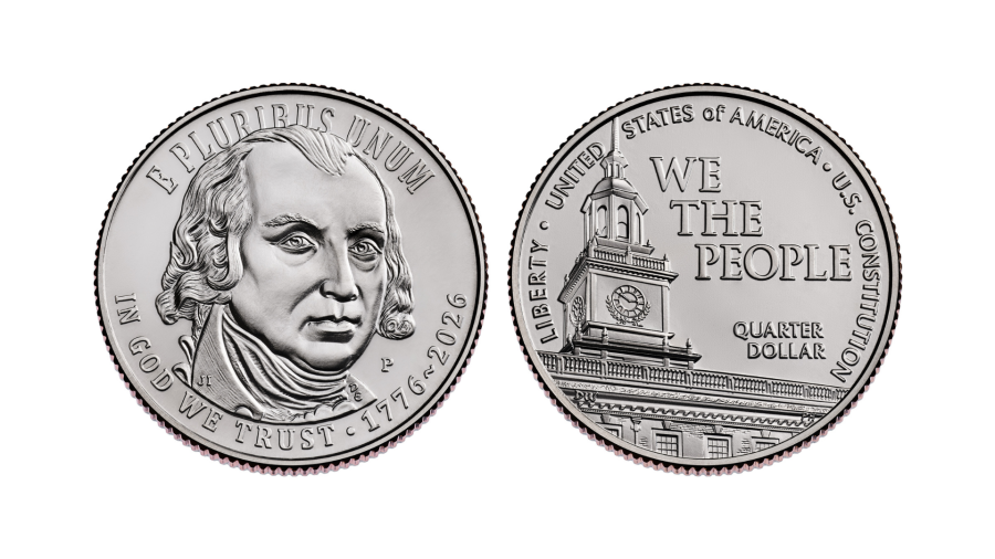 New quarters will feature 2 Pennsylvania symbols