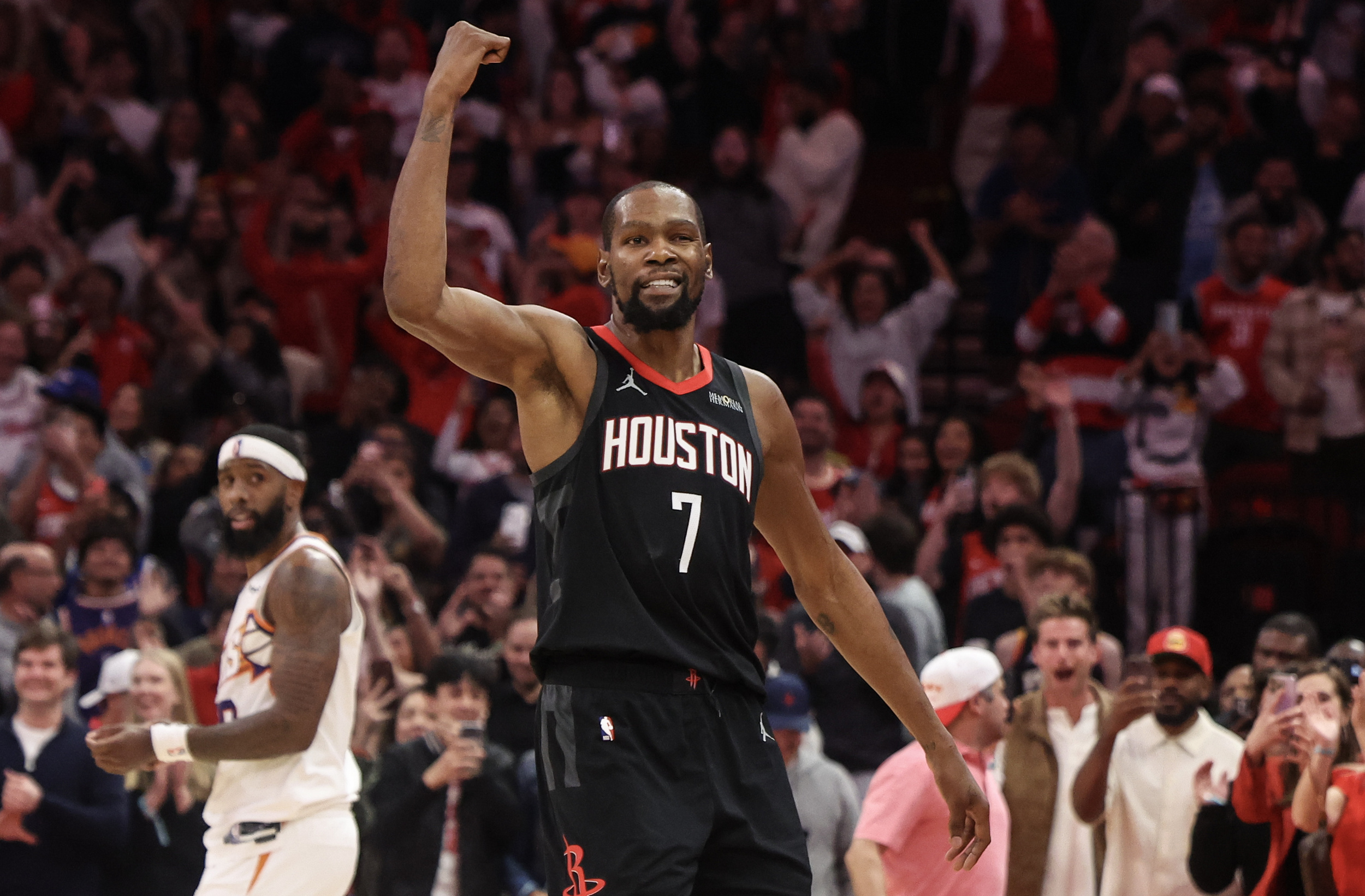 Kevin Durant caps Rockets' double-digit comeback with game-winning triple