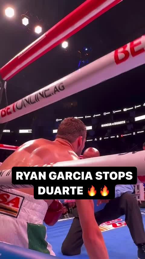 🚨King Ryan Garcia returns in a big way with the KO win over Oscar Duarte 💪