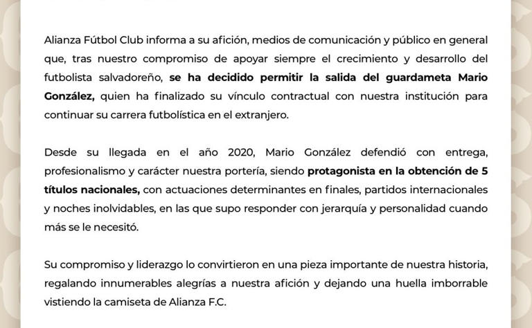 Mientras prepara su llegada a Costa Rica, Mario González recibe un ...