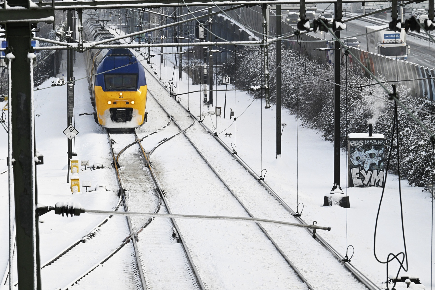 Storing bij de NS: tot zeker 10.00 uur geen treinen in Nederland