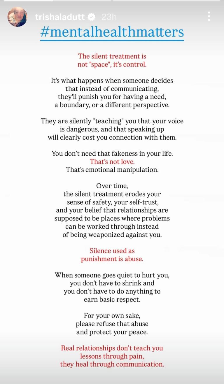 Sanjay Dutt's daughter Trishala shares cryptic posts on misuse of ...