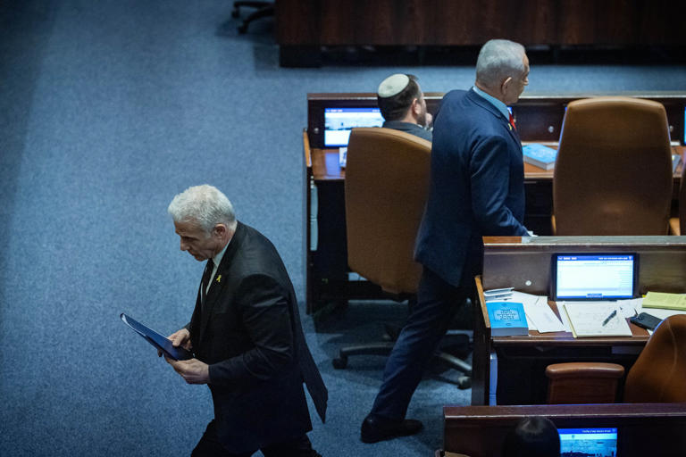 'You were completely wrong': Netanyahu and Lapid spar in stormy Knesset ...