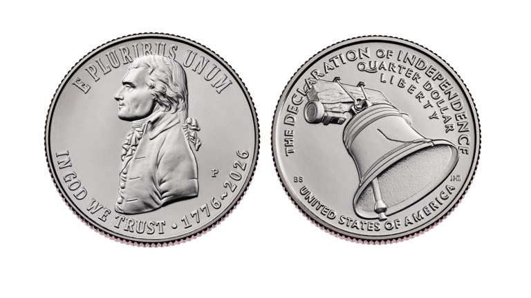 New quarters will feature 2 Pennsylvania symbols