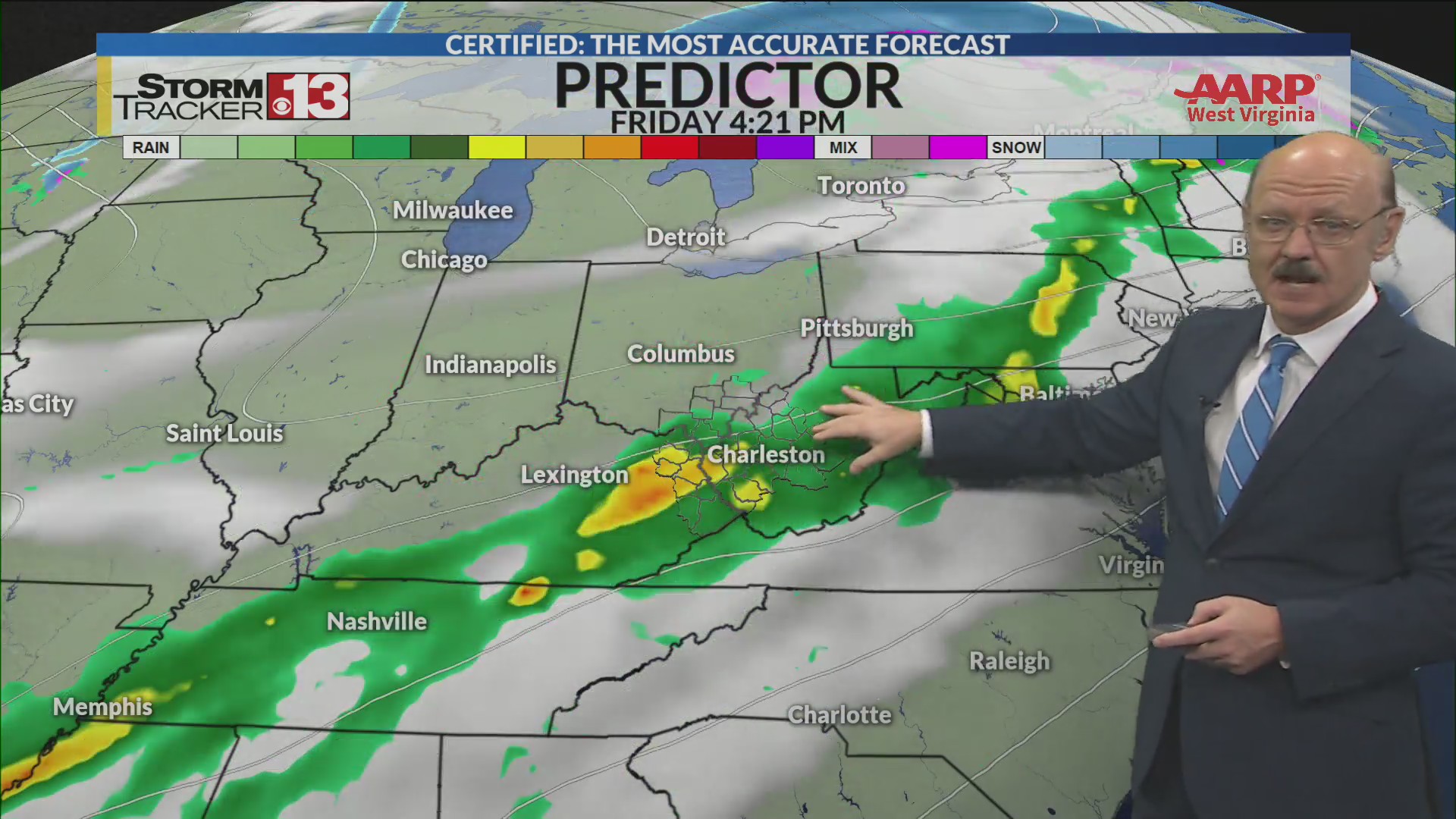 Warmer all week before big changes