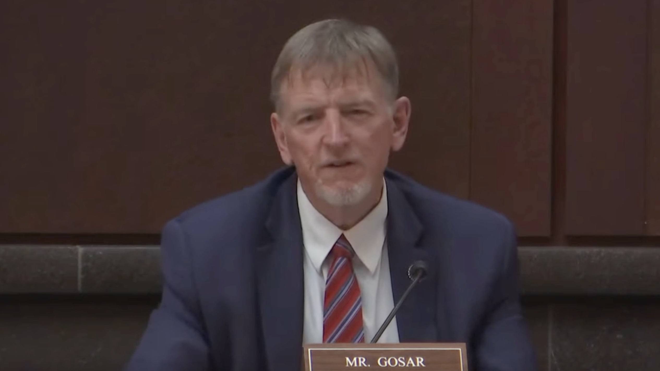 'I will hold you accountable': Creepy GOP Rep. Paul Gosar threatens Tim ...