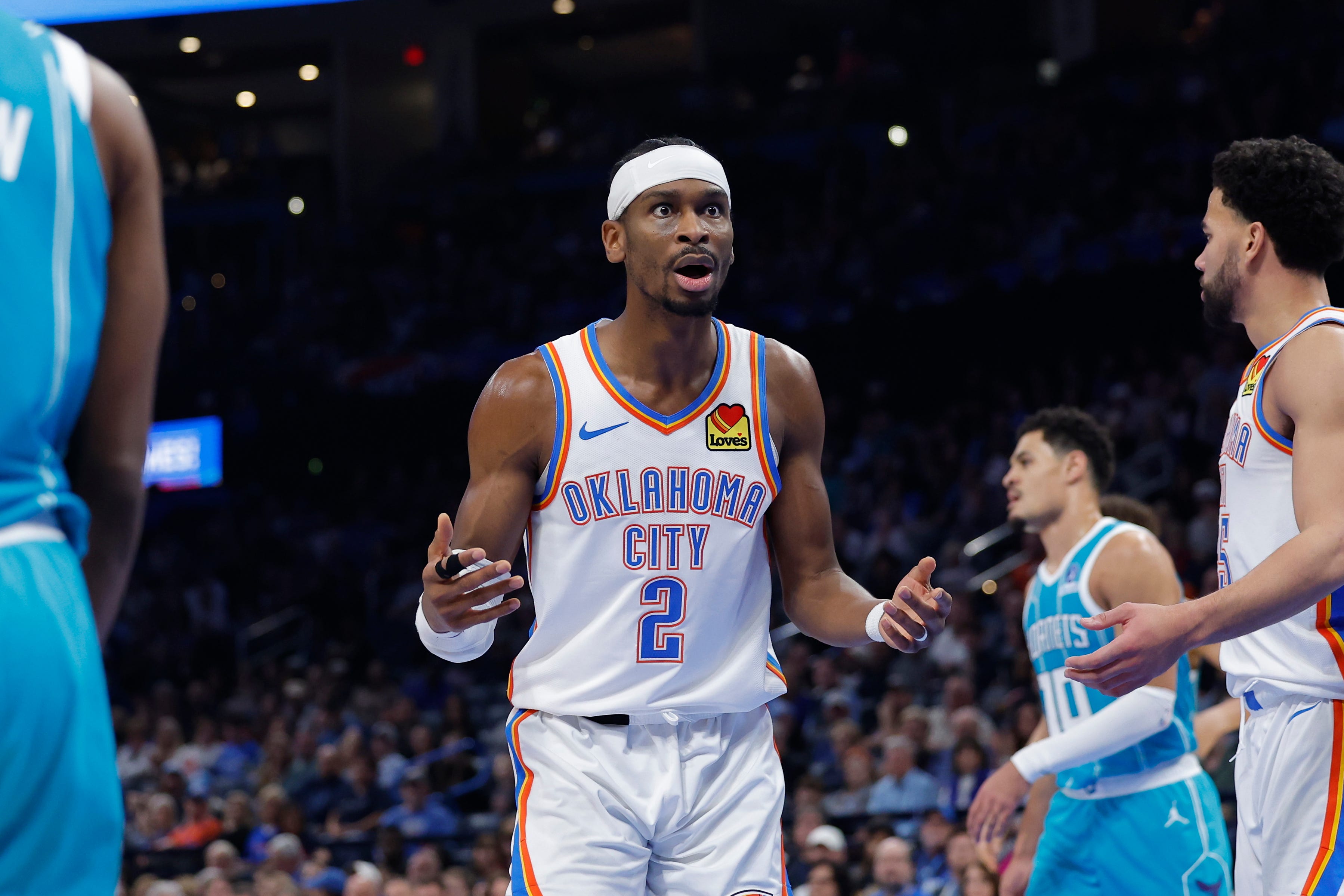 Photos: Best images from Thunder's 124-97 loss to Hornets