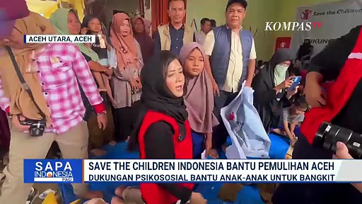 Pulihkan trauma, Save the Children beri dukungan psikososial anak ...