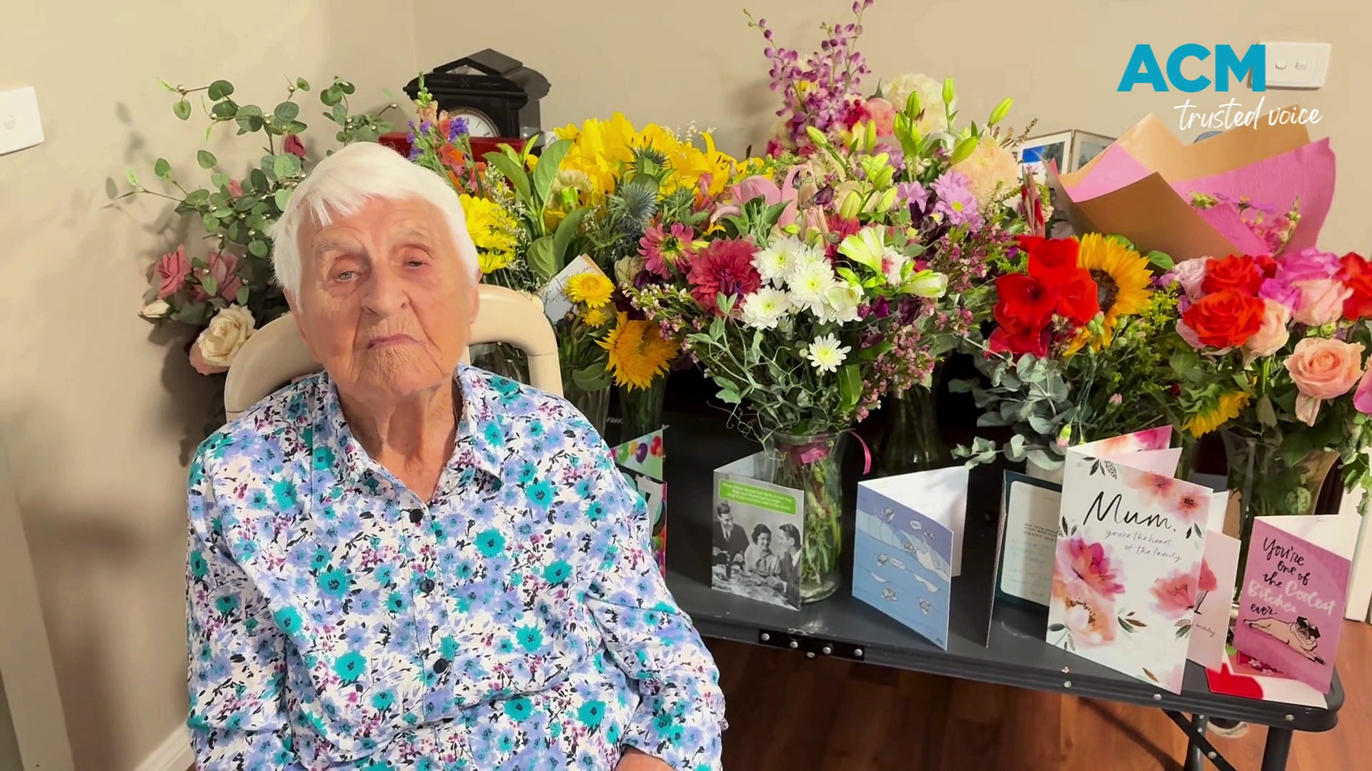 Lucy Kelty turns 107