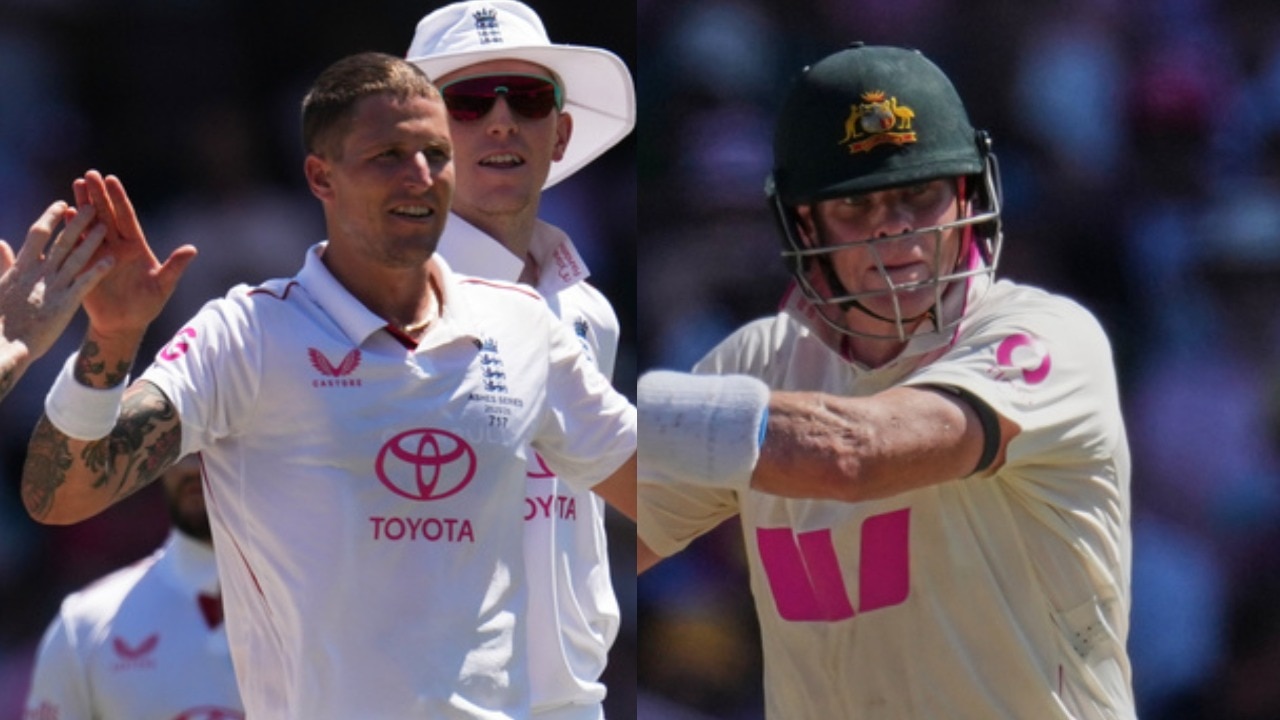 Too bright to bat: Steve Smith asks Brydon Carse to adjust sunglasses ...