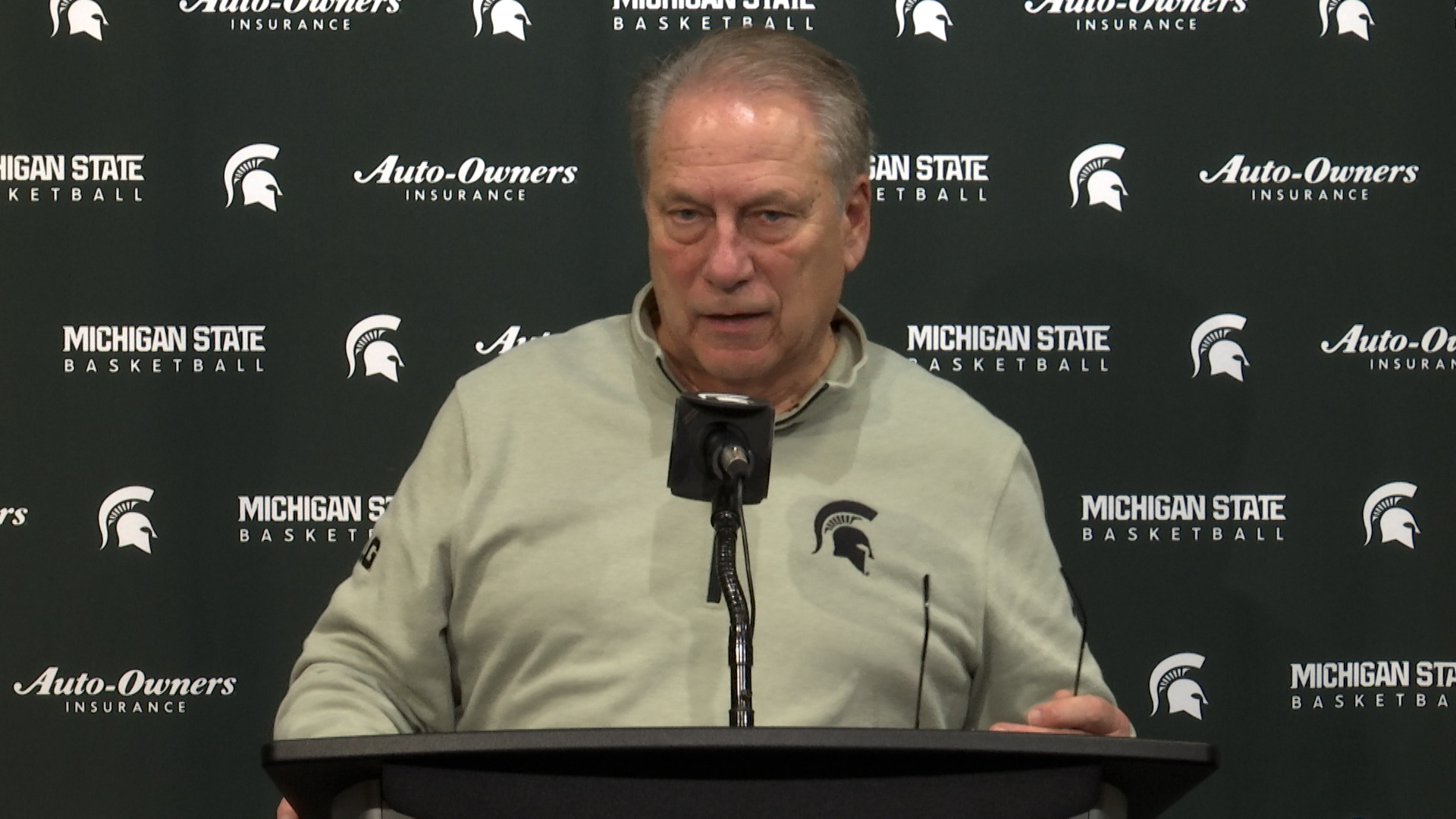Press conference: Tom Izzo after Michigan State's bounce back win over USC