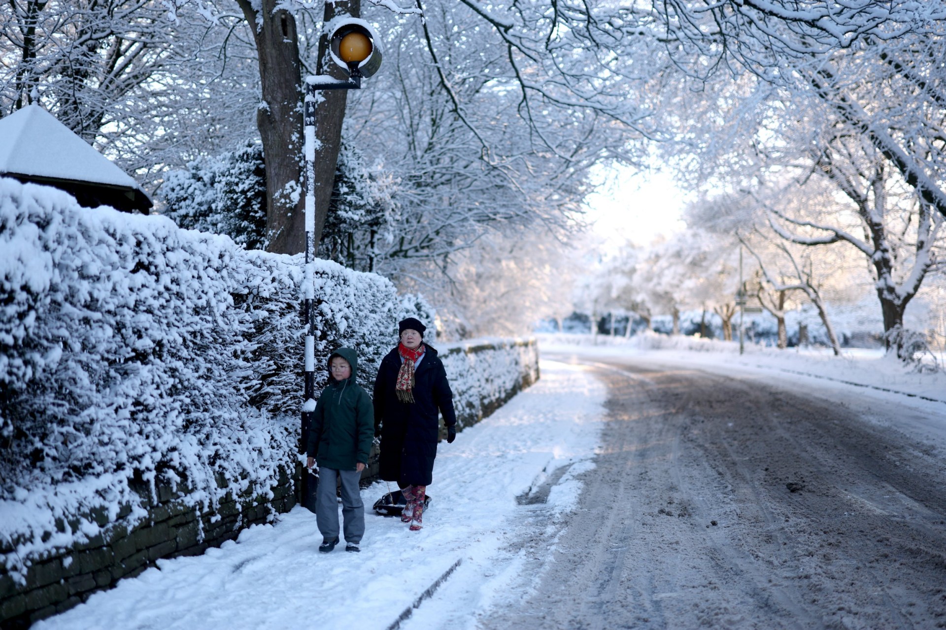 Snow chaos: Hundreds of schools shut across the UK