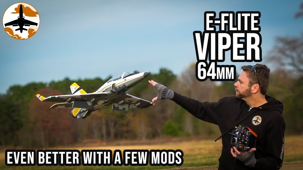Lightest EDF jet? E-flite Viper 64mm honest review + best upgrades