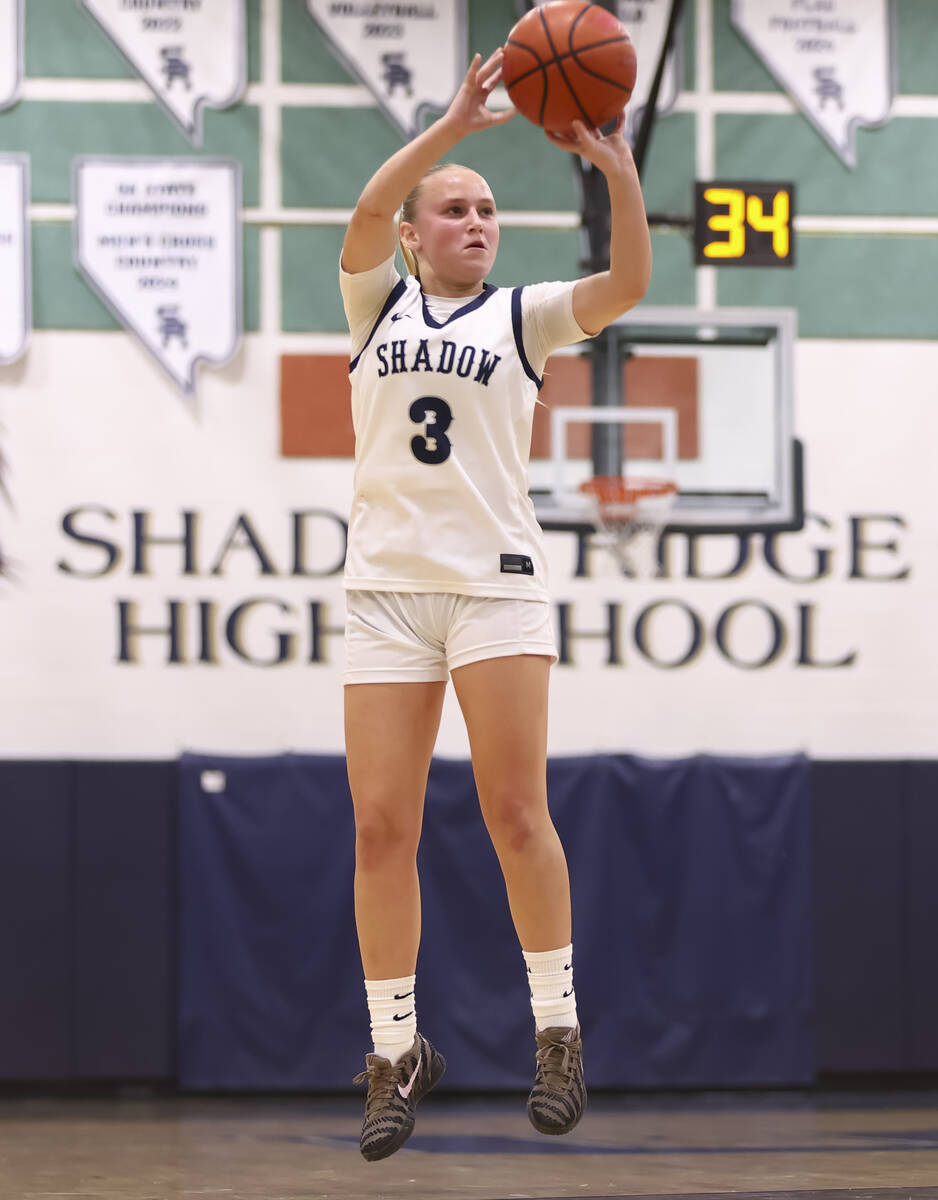 Shadow Ridge hosts Palo Verde in girls basketball — photos