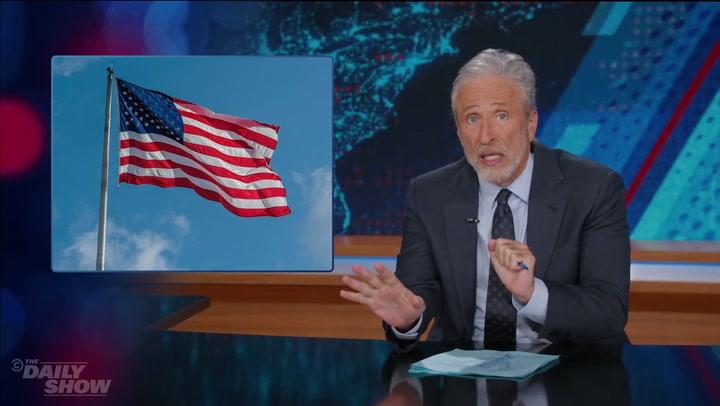 Jon Stewart can’t believe Trump just blurted out why he invaded Venezuela