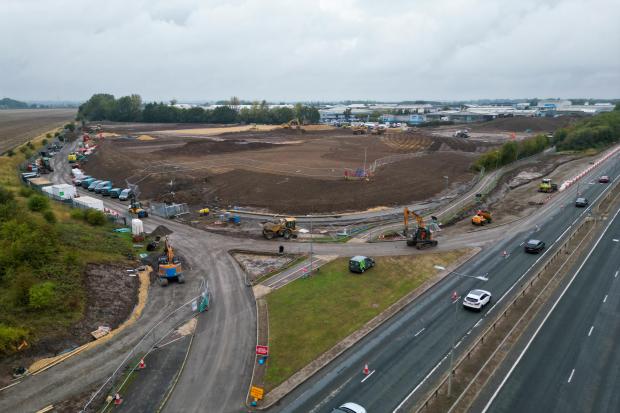 One side of major road to close for two days as works continue near new ...