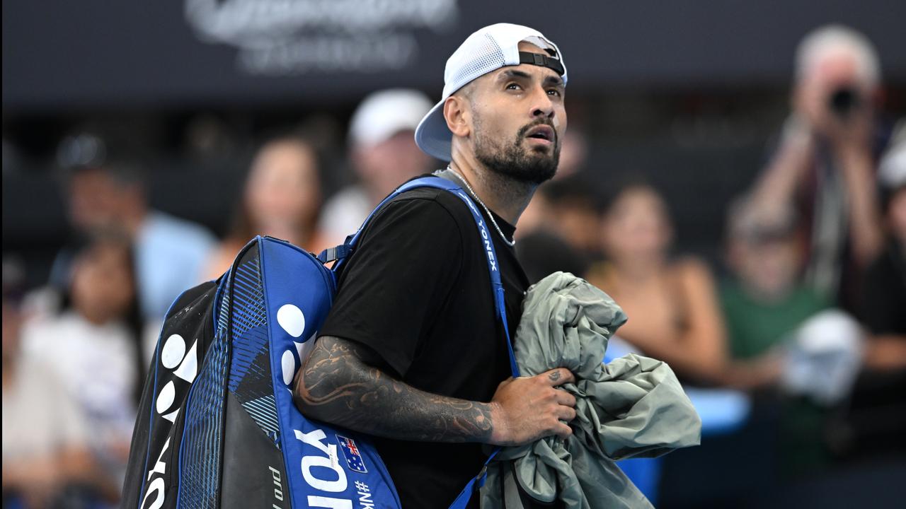 Gone in 66 minutes: Kyrgios rolled in Brisbane comeback