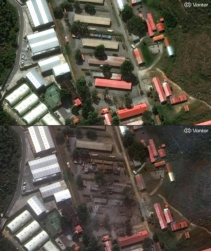 Ocho minutos y 32 muertos: así fue el fin de doce años de poder de ...