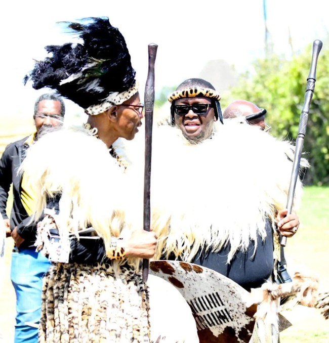 AmaZulu King Misuzulu's rare public appearance amid continued ritual ...
