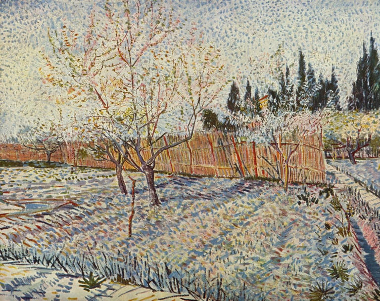 Van Gogh's spring blossom trees mark artistic dawn in Korea