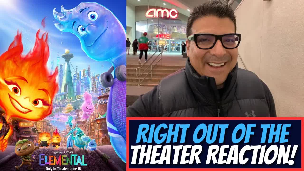 Elemental - right out of the theater reaction! | Pixar | Disney
