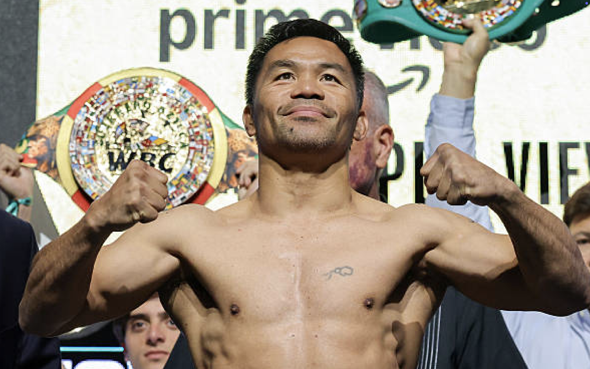 Pacquiao honored at World Sports Summit in Dubai