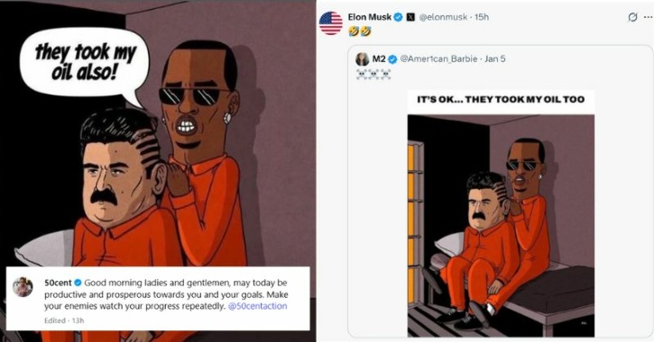 Has Diddy requested FBI to transfer Nicolás Maduro into his cell? Here ...