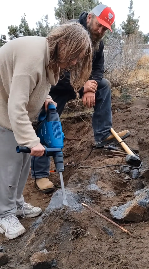 Teaching my daughter to use power tools