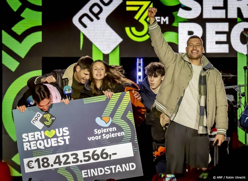 Bereik 3FM Serious Request stuk hoger dan vorig jaar