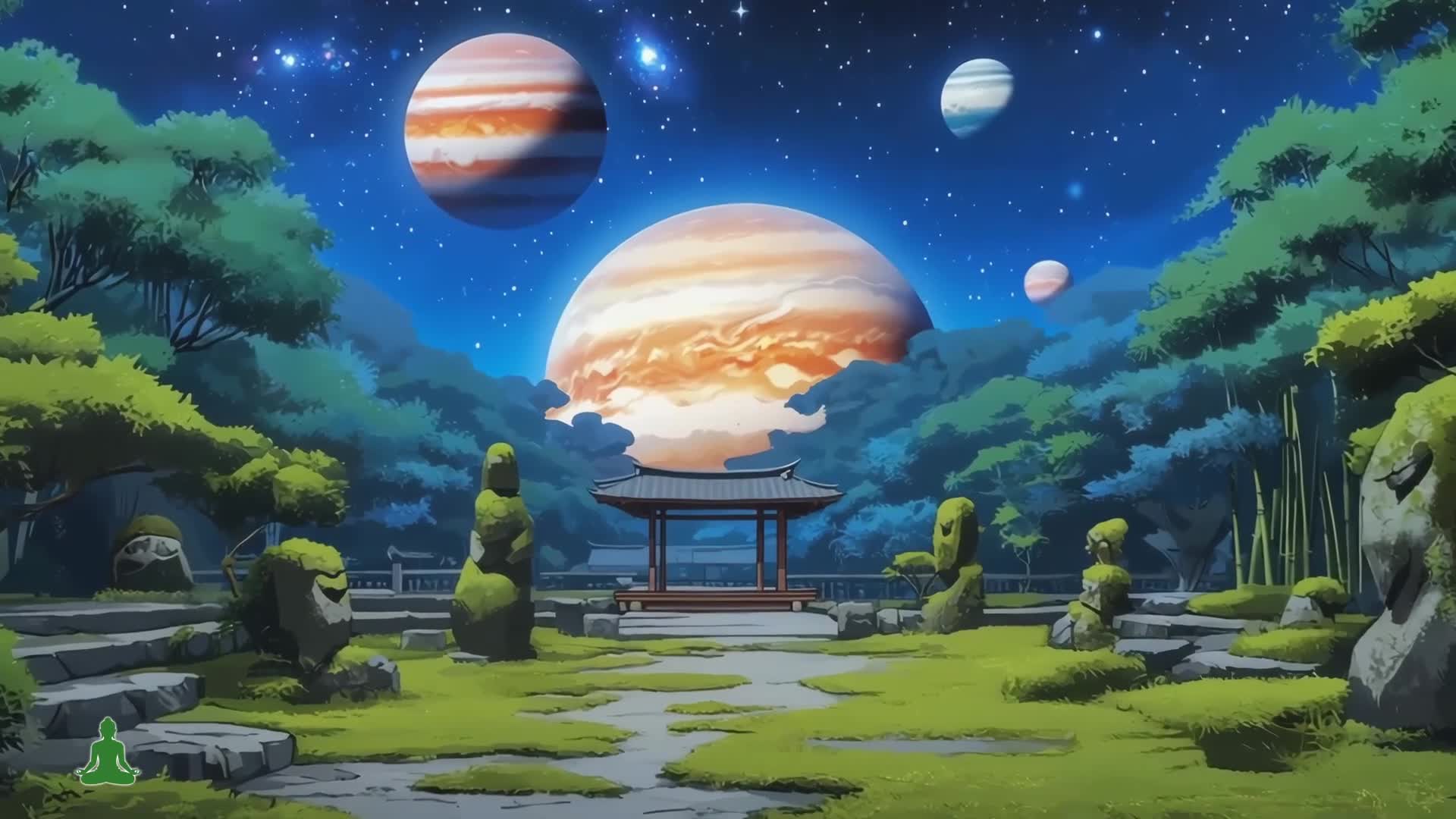 🪐🌸 Zen garden on a distant planet: Ambient music for inner peace