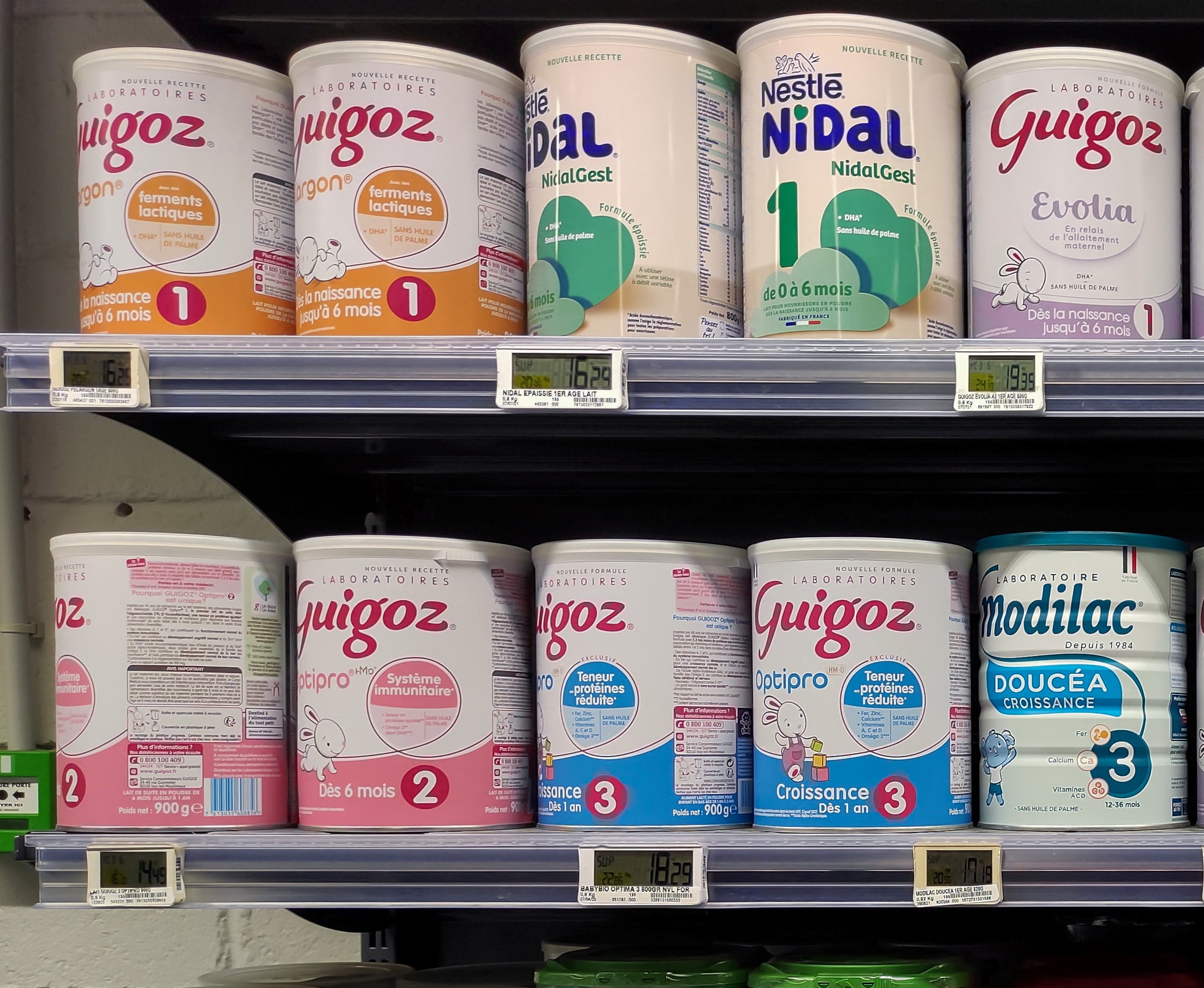 Guigoz et Nidal : Nestlé rappelle des laits pour bébés en France et ...