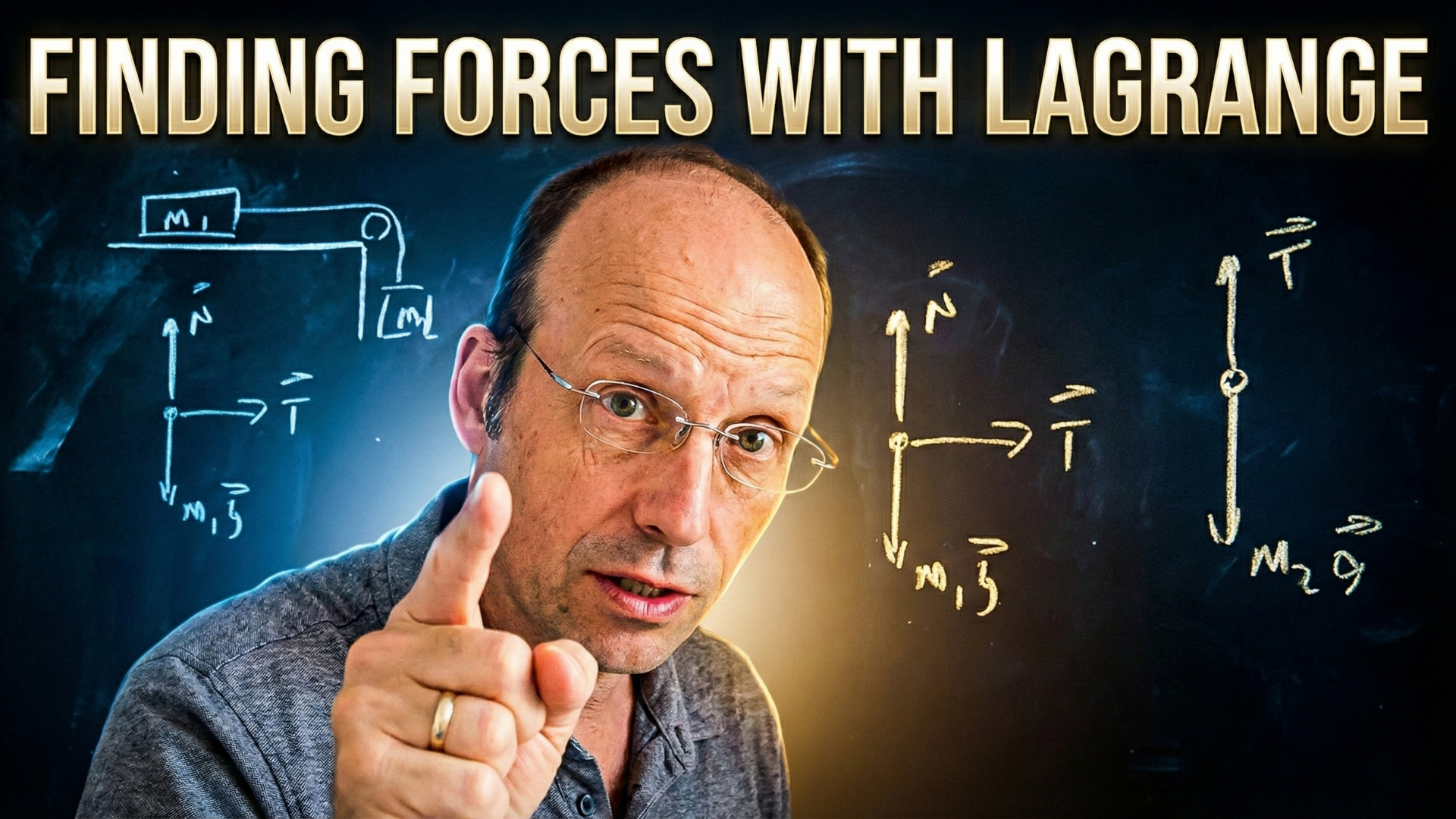 Lagrangian mechanics: Using Lagrange multipliers to calculate forces of constraint