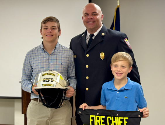 Bossier City received a new fire chief Monday