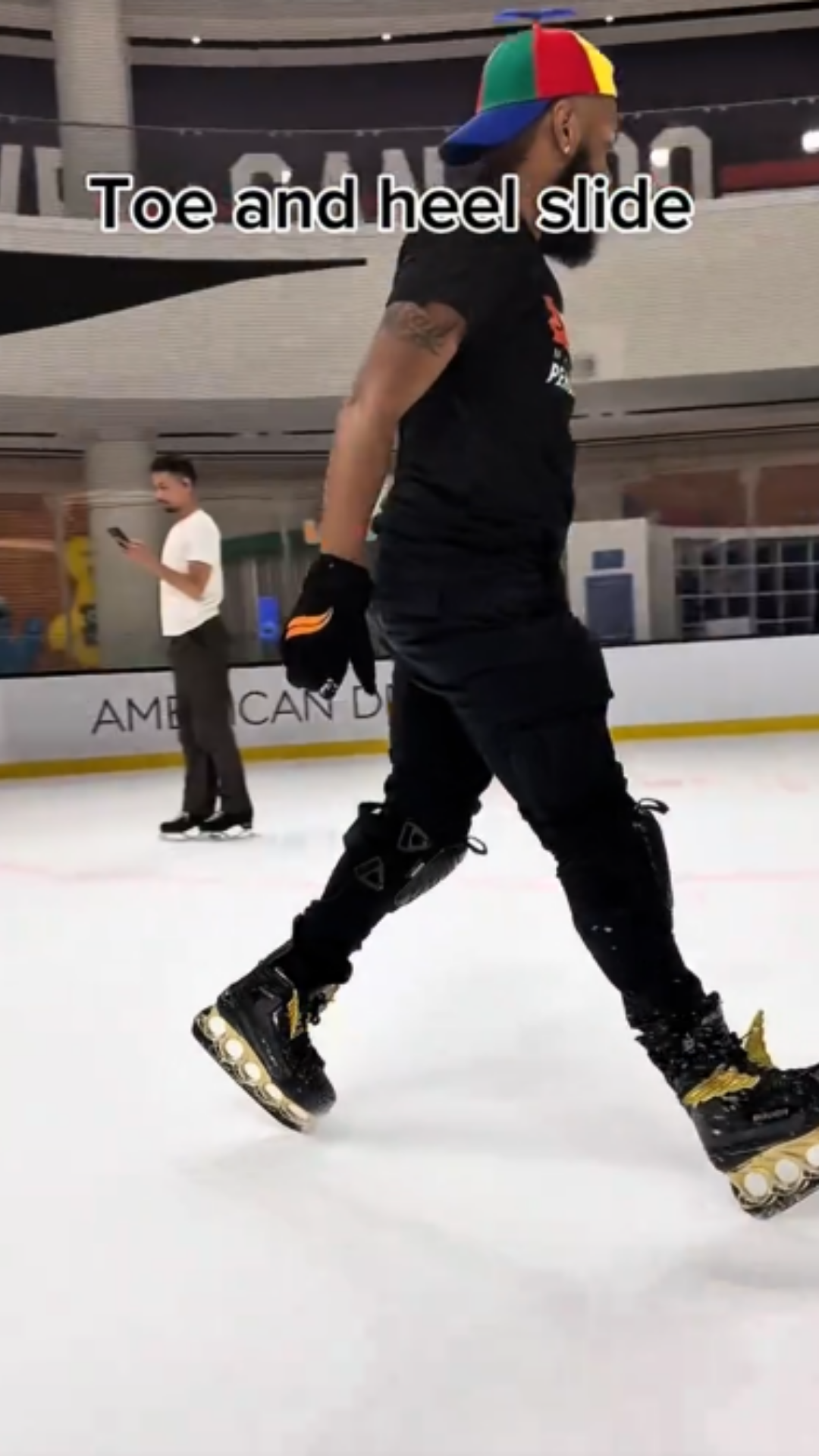 Favorite moves and stops on ice: figure skating & hockey