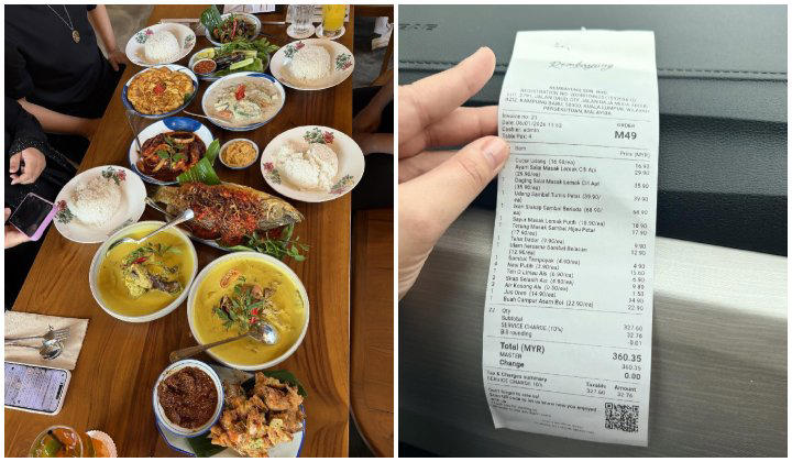 How much does it cost to eat at Khairul Aming’s Rembayung?