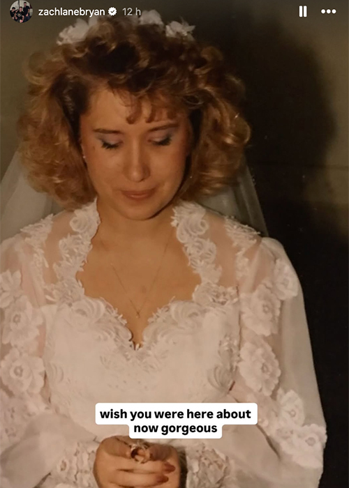 Zach Bryan 'cried for a good bit' over wife's wedding day tribute to ...