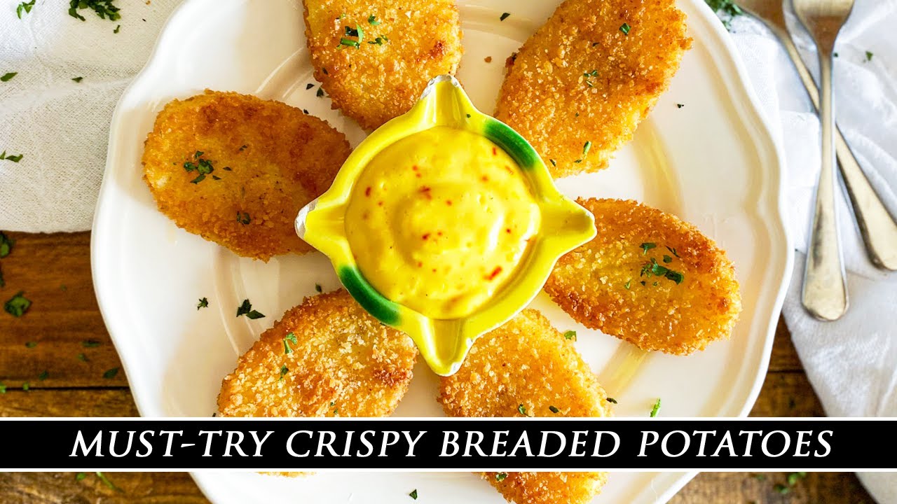 Crispy patatas rebozadas with Spanish aioli recipe